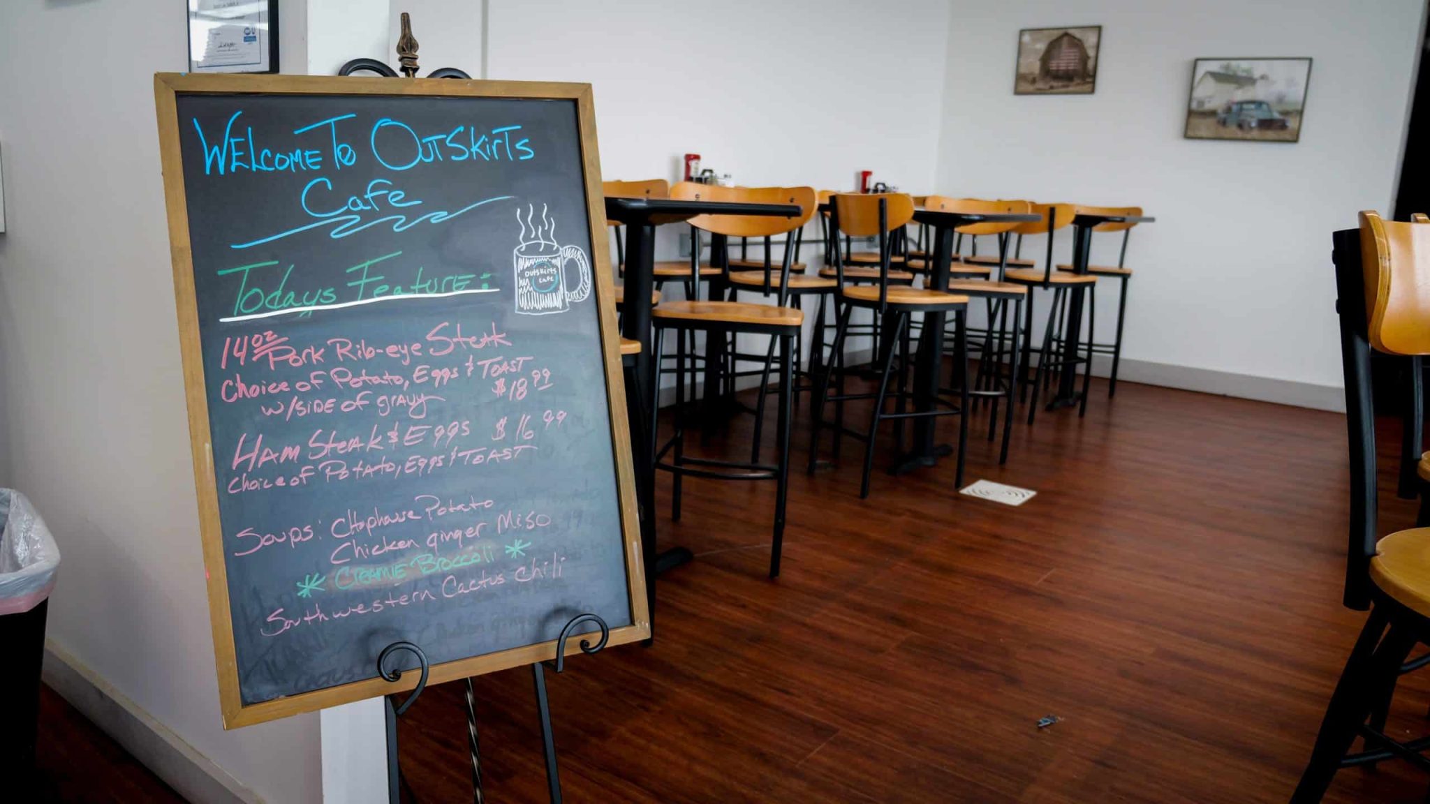 Outskirts Cafe opens after a nationwide search for the right home